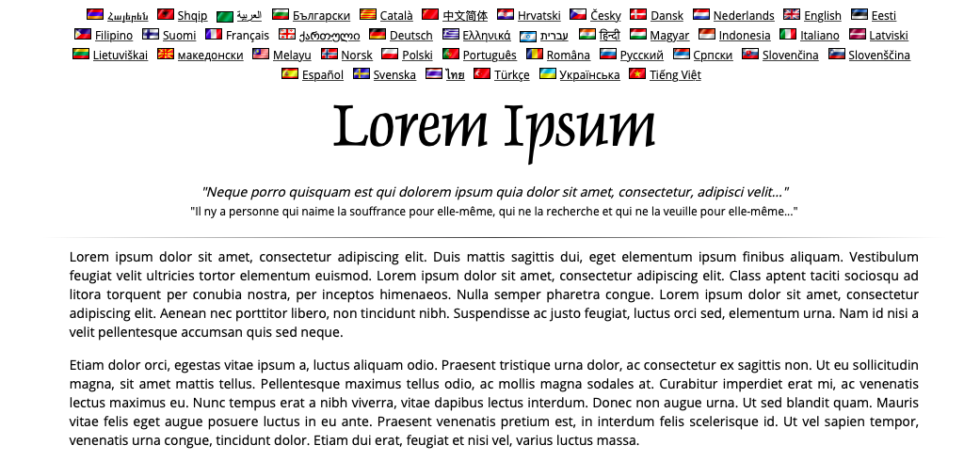 25 Meilleurs Générateurs Lorem Ipsum (faux texte) | WebAzerty